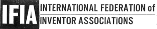 The IFIA logo consists of an original word meaning I which means inventor