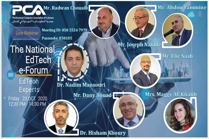 The 1st National Edtech e-Forum, Education institutions destination
