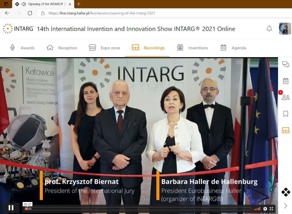 INTARG® 2021 Was Held Online From 17 June to 22 July