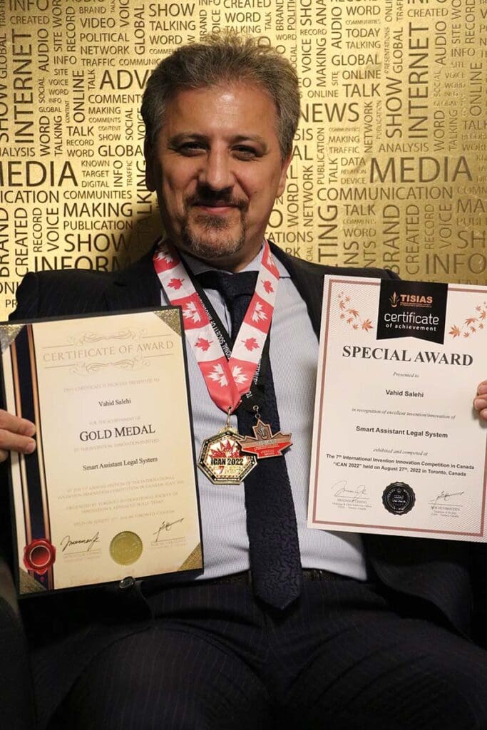 Smart Assistant Legal System, Vahid Salehi & Azadeh Najafi