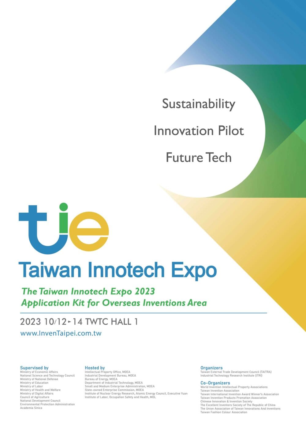 TIE 2023 - TAIWAN INNOTECH EXPO: IFIA main innovation event