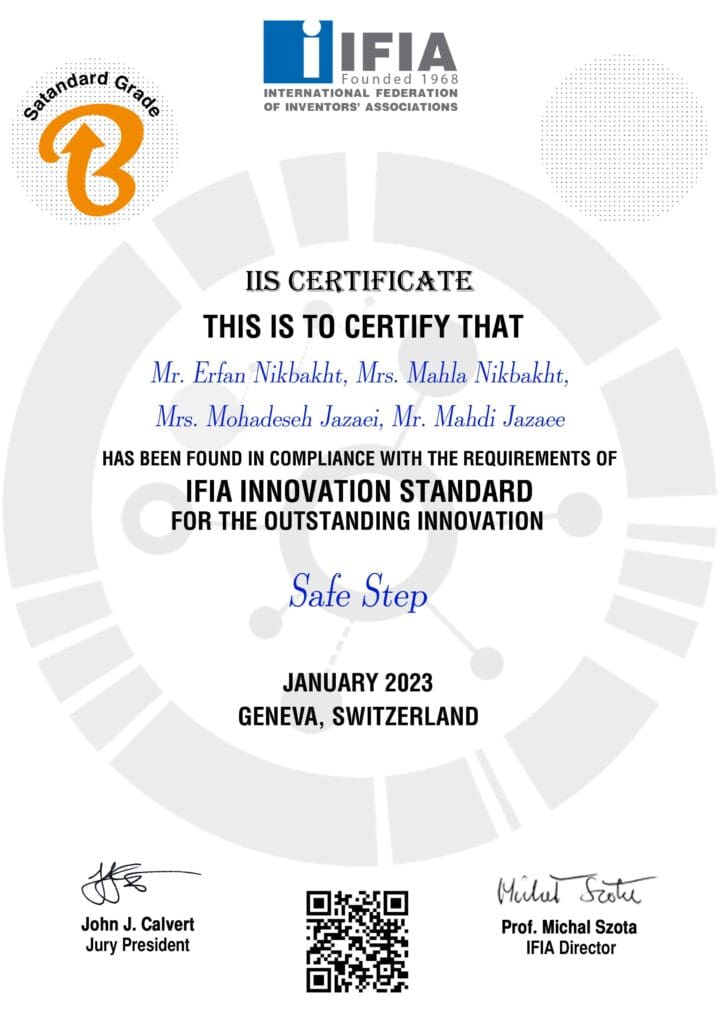 Safe Step - IFIA Innovation Standard Grade B
